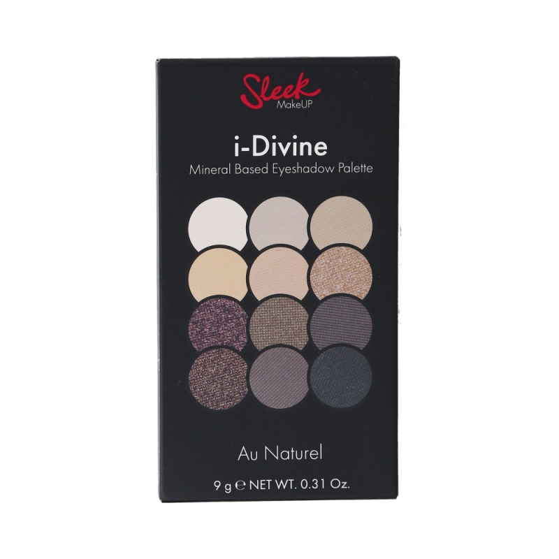 Sleek Makeup I Divine Au Naturel 12 Shadow Palette