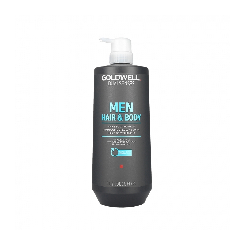 GOLDWELL Dualsenses Men Hair & Body shampoo for all hair types 1000ml